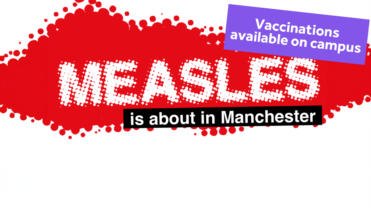 Get your MMR vaccination on campus on 29 and 30 May – Student News