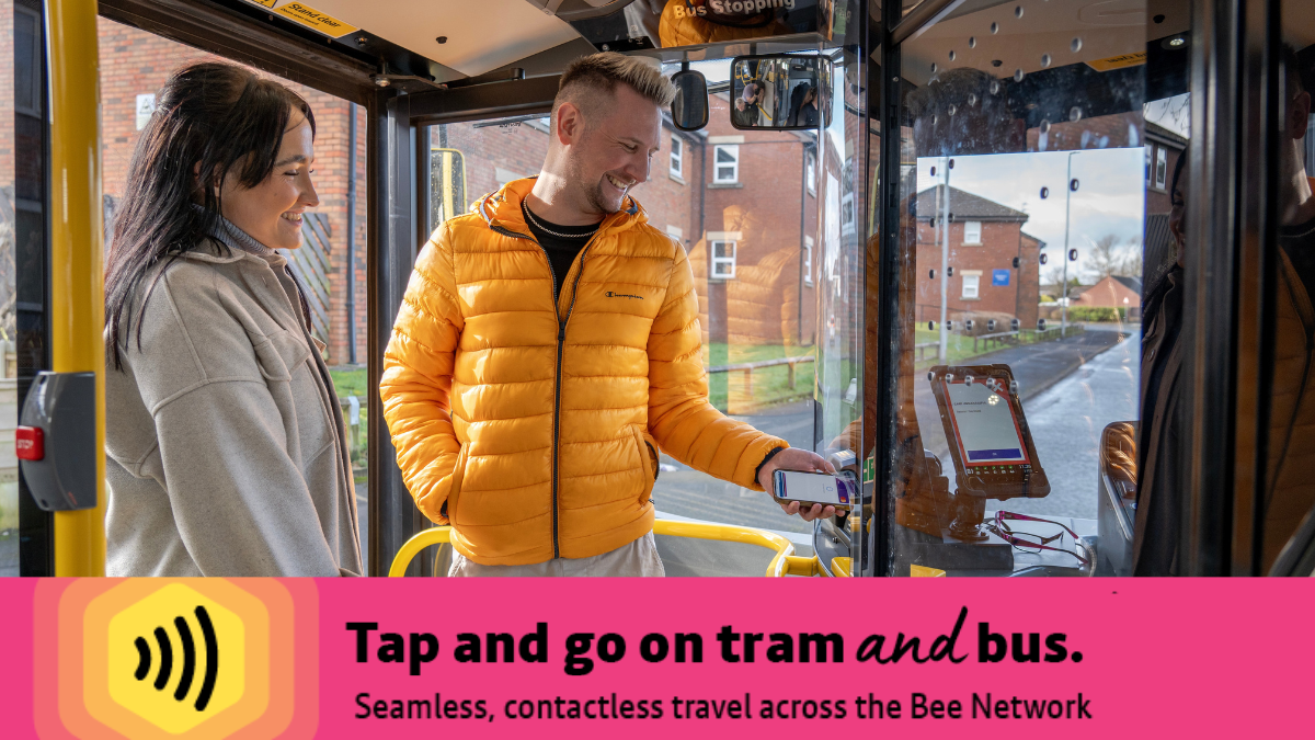 Contactless tap and go across Bee Network buses and trams – Student News