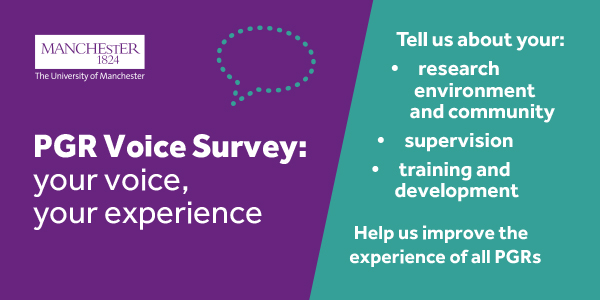 The PGR Voice survey: Tell us about your experience – Student News