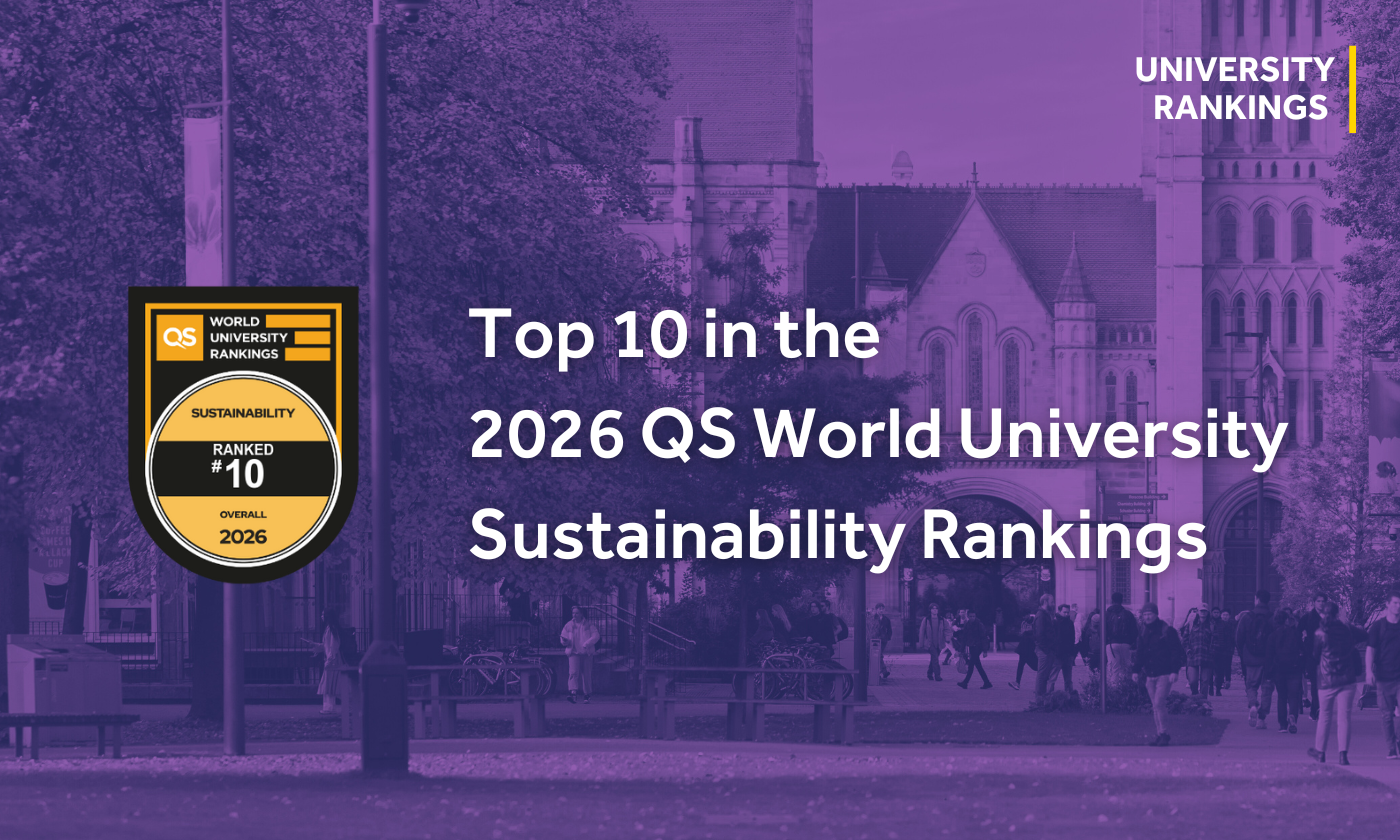 University of Manchester retains global top 10 spot for sustainability in QS Rankings – Student News